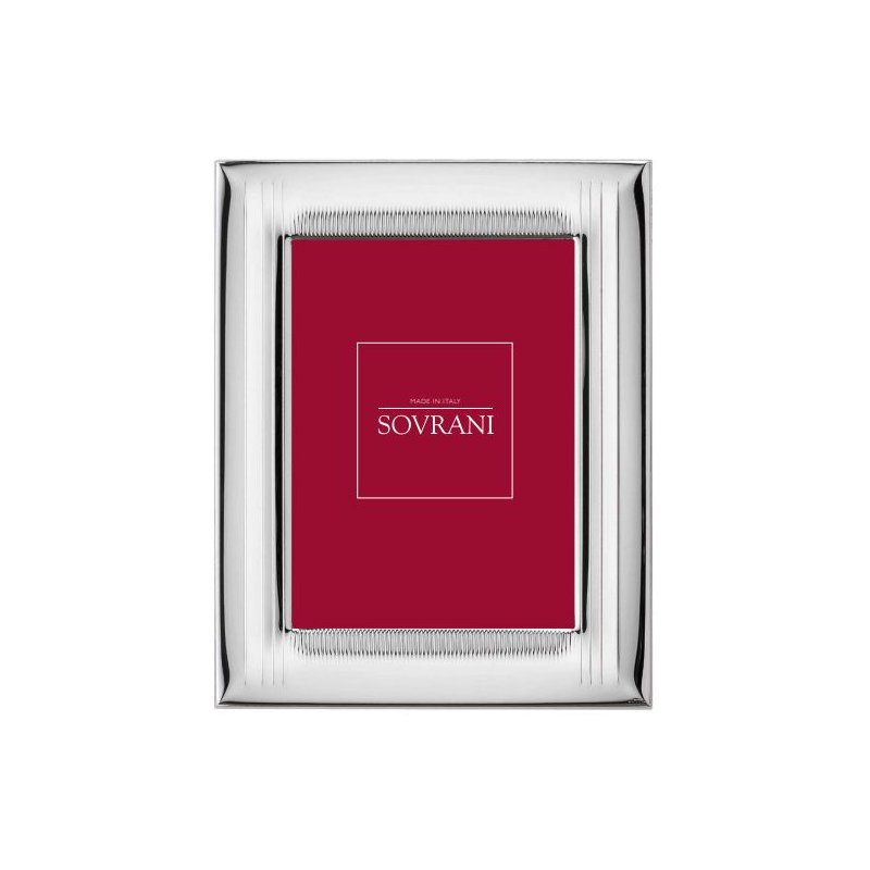 Shiny Silver Photo Frame Sovrani Argenti W934 - GioielleriaLucchese.it