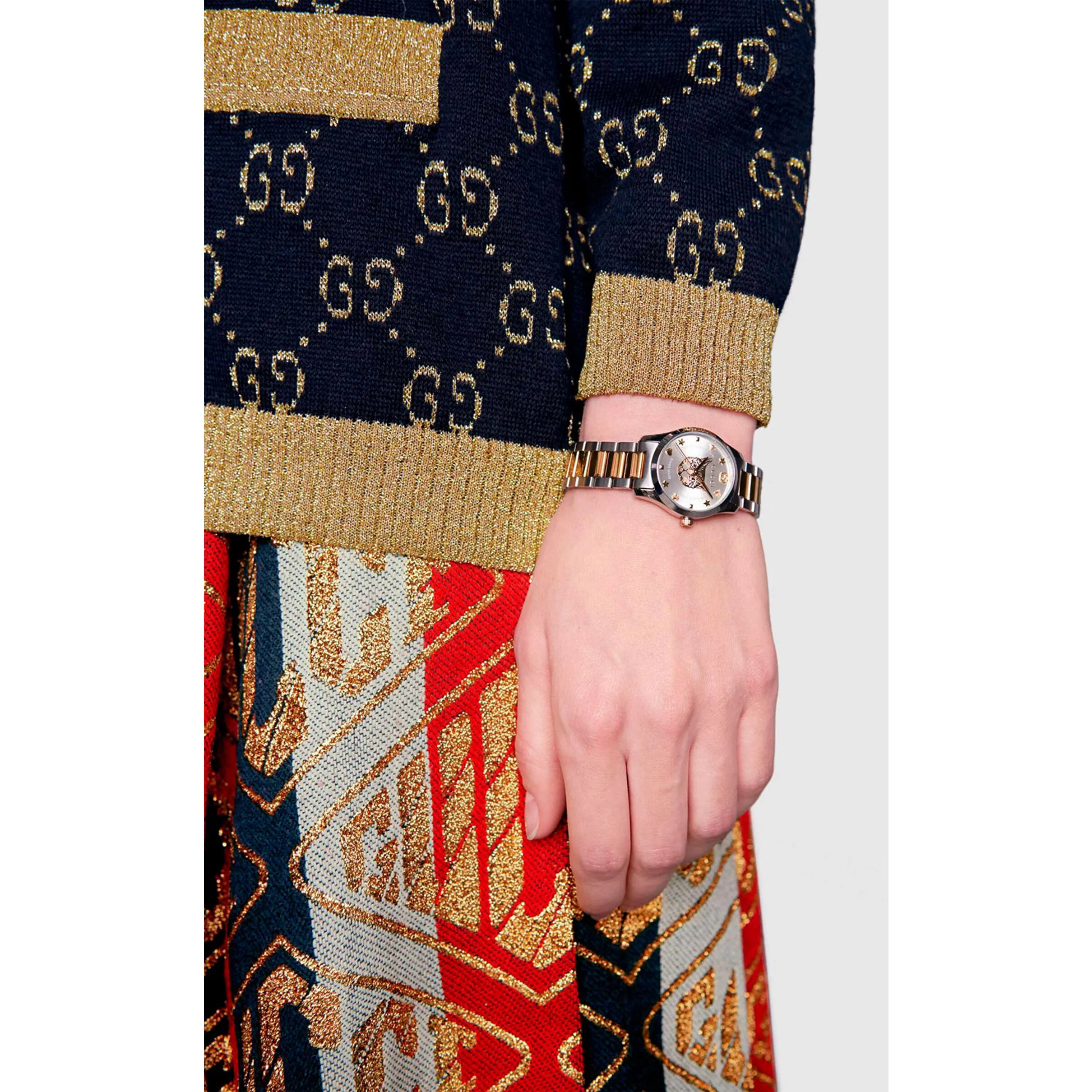 Orologio Gucci Donna YA126596 Collezione G-Timeless ...