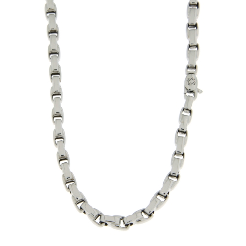 Collana Uomo Oro Bianco GL101764 - GioielleriaLucchese.it